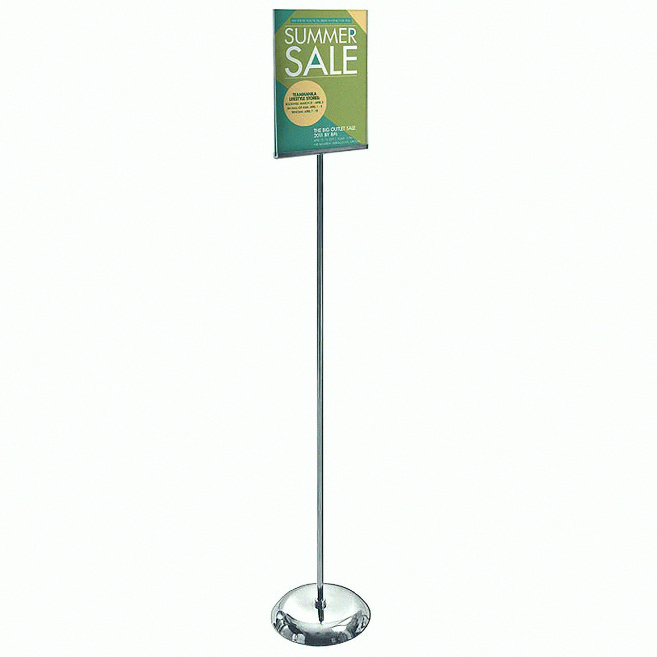 Azar Displays Présentoir de sol en U transparent 8,5 po x H 11 po ...