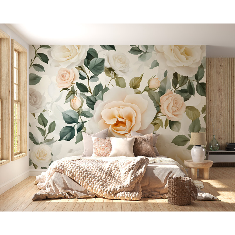 feminine wallpaper for bedroom