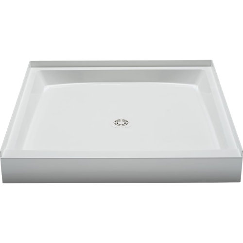 Proflo 42'' W 42'' D Square Single Shower Base & Reviews | Wayfair