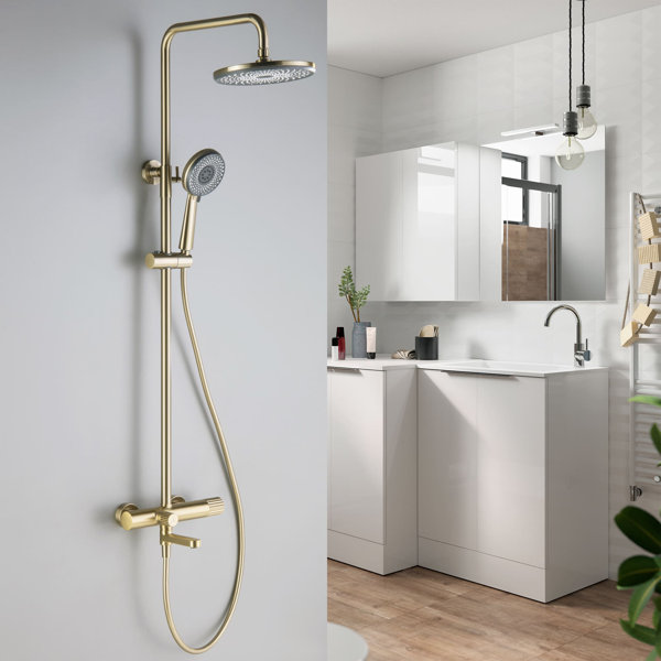 KIKO HOME Shower Faucet with Rough in-Valve | Wayfair