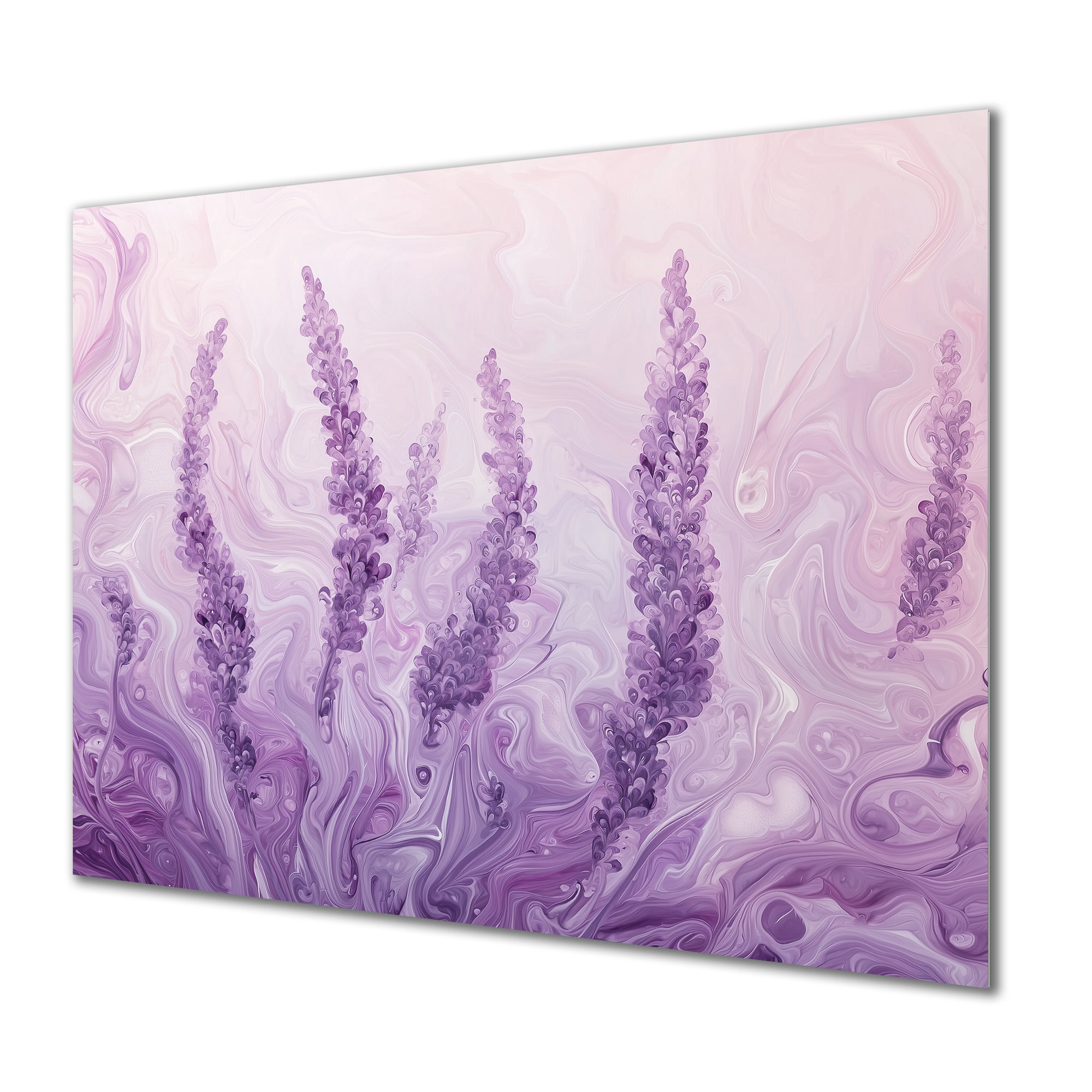 Ophelia & Co. Lavender Meadows In France V - Floral Metal Wall Decor ...