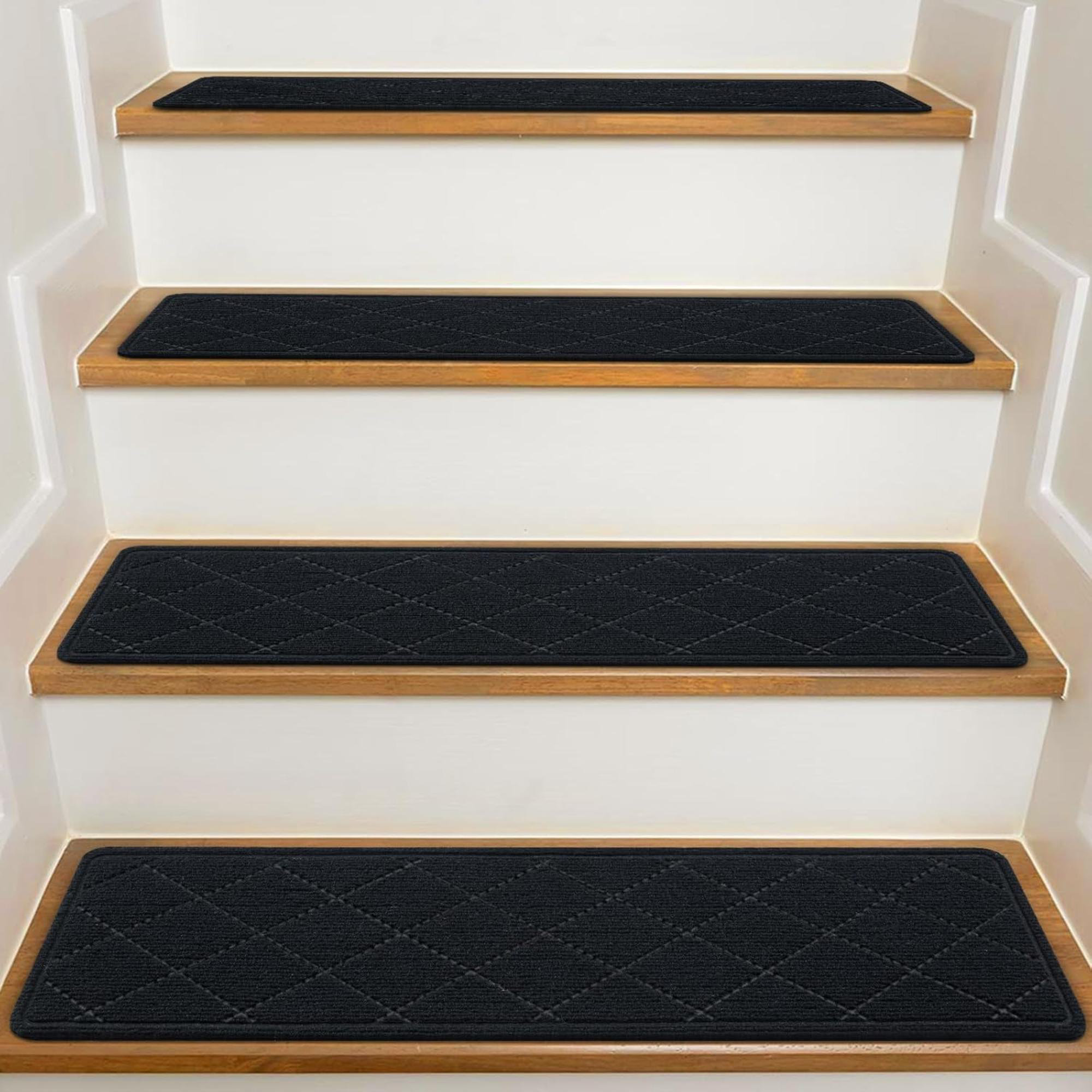 Latitude Run® Stair Treads For Wooden Steps Indoor, 15 Pack Non Slip ...