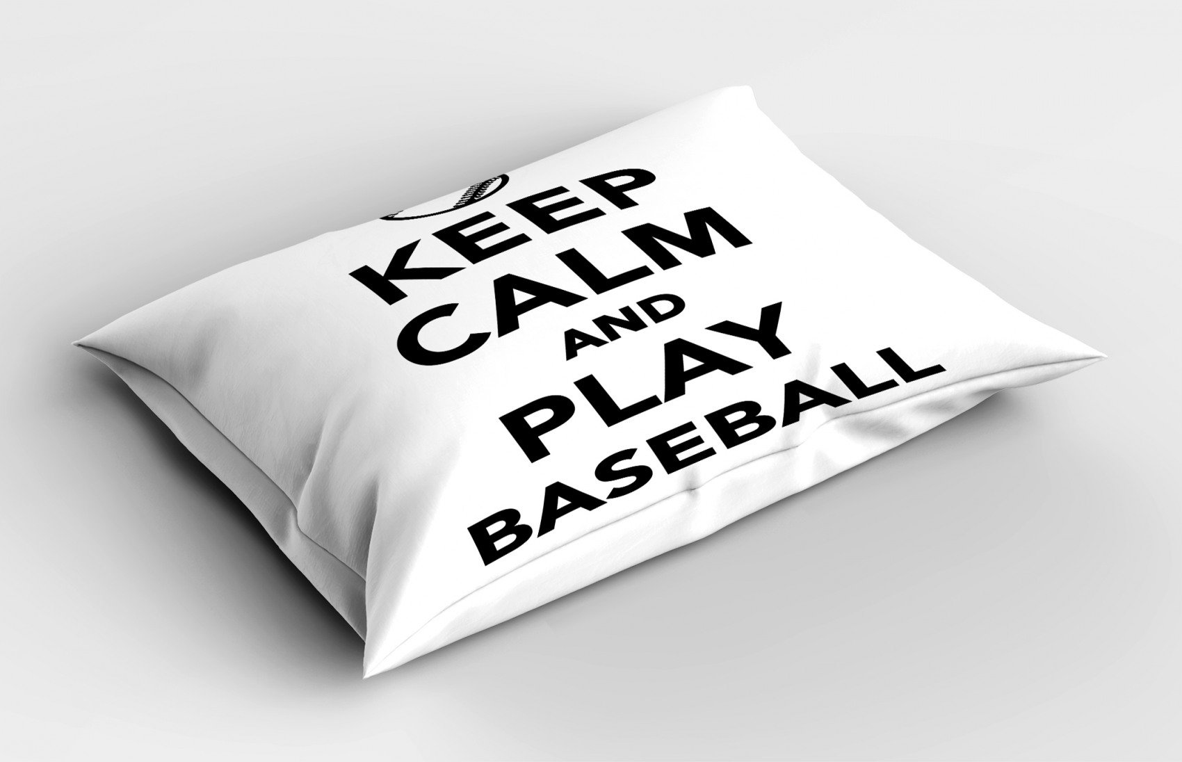 Ambesonne Keep Calm Sham | Wayfair