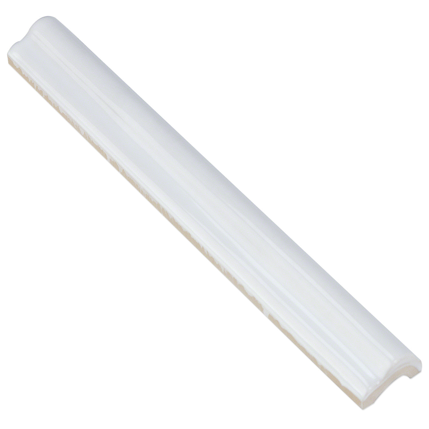 Bond Tile Brookline 10" x 1" Ceramic Quarter Round Wall Tile Trim ...