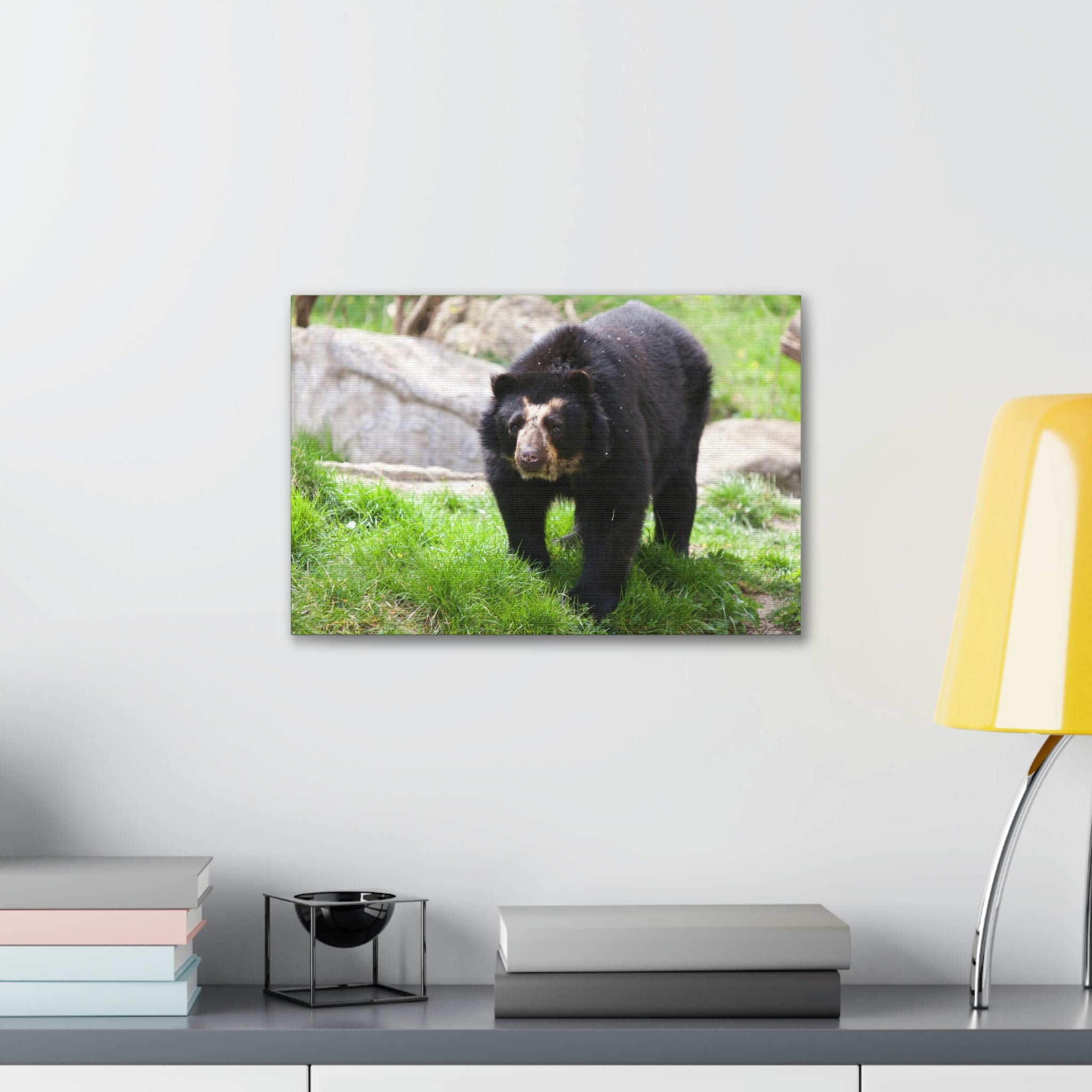 Millwood Pines Spectacled Bear Hunting Spectacled Bear on Hunt Print ...