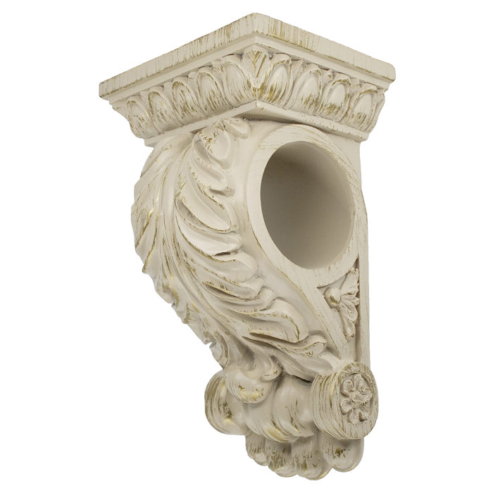 Meriville Resin 4'' Overall Width Mounting Bracket | Wayfair