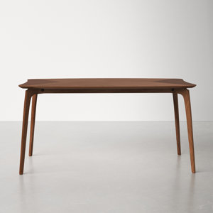 AllModern Jennings Solid Wood Base Dining Table & Reviews | Wayfair