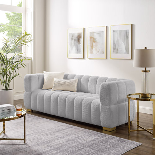 Mercer41 Marceil 85'' Upholstered Sofa & Reviews | Wayfair
