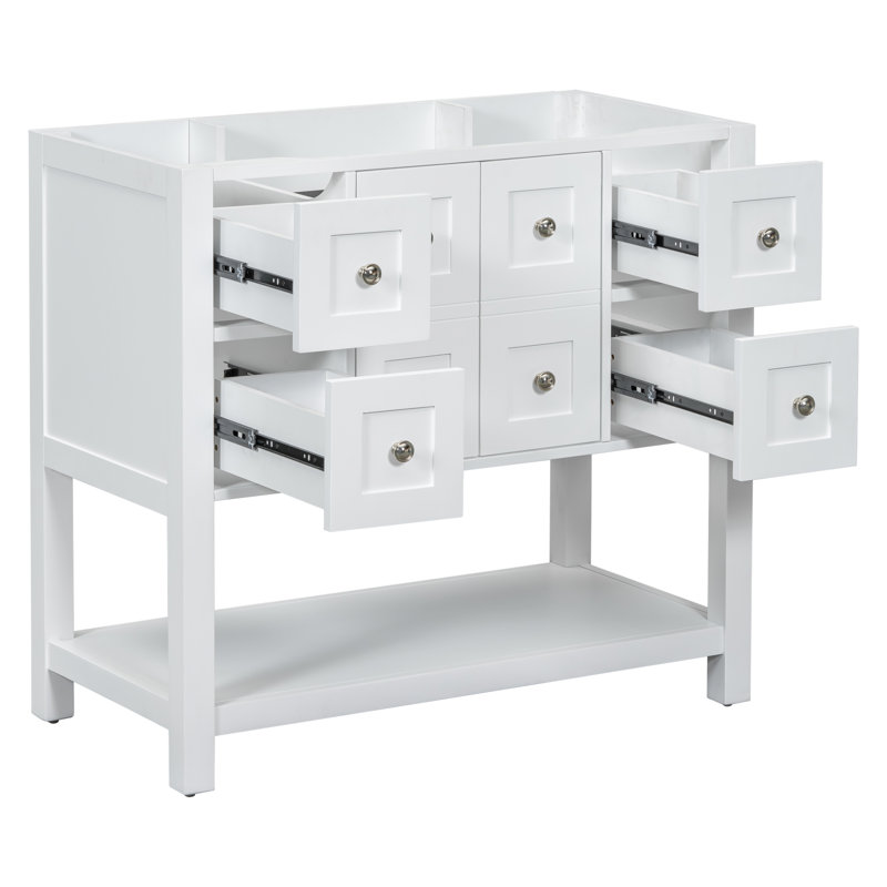Rosefray 35.6'' Single Bathroom Vanity Base Only | Wayfair