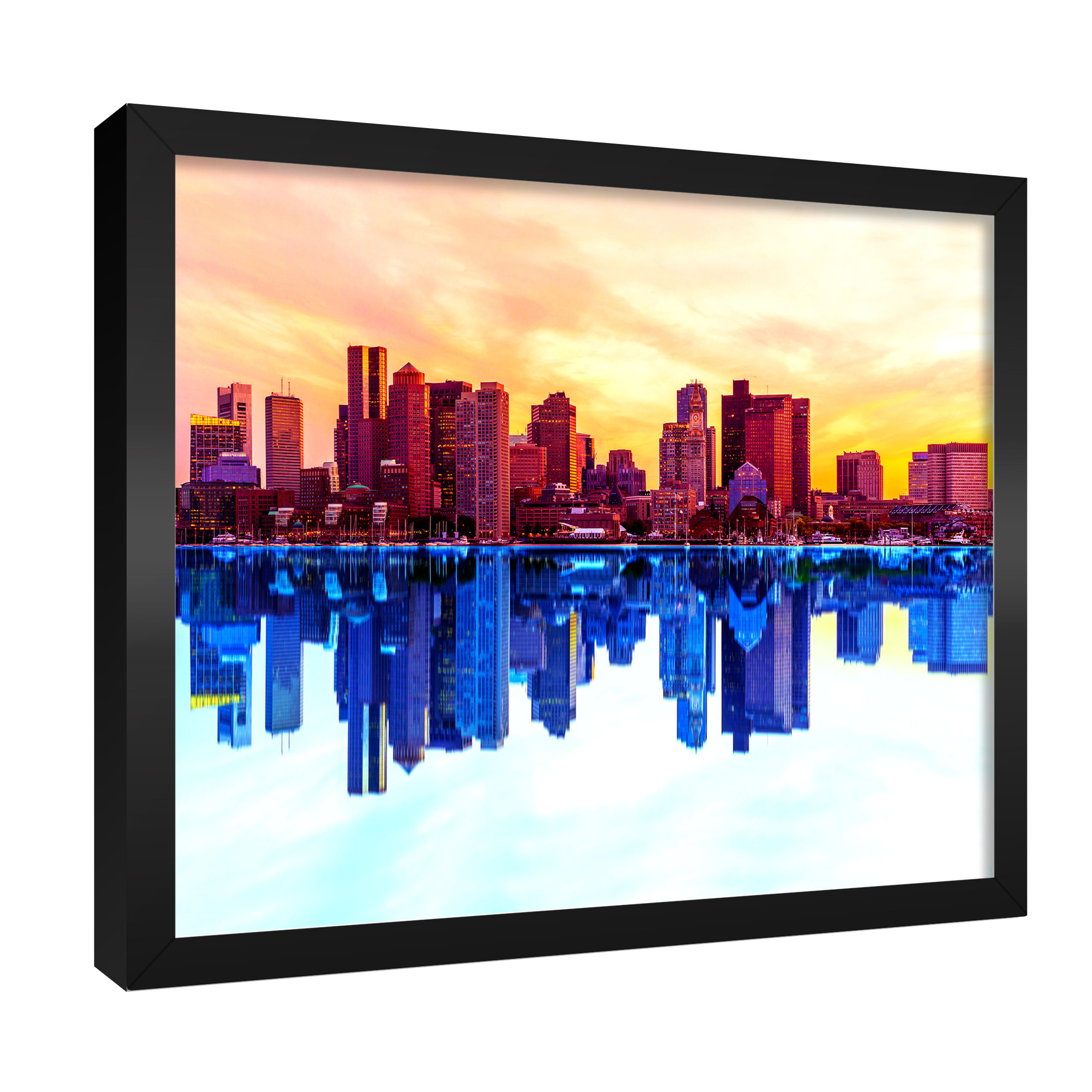 Ebern Designs State Building, Boston Massachusetts - Canvas Photograph ...