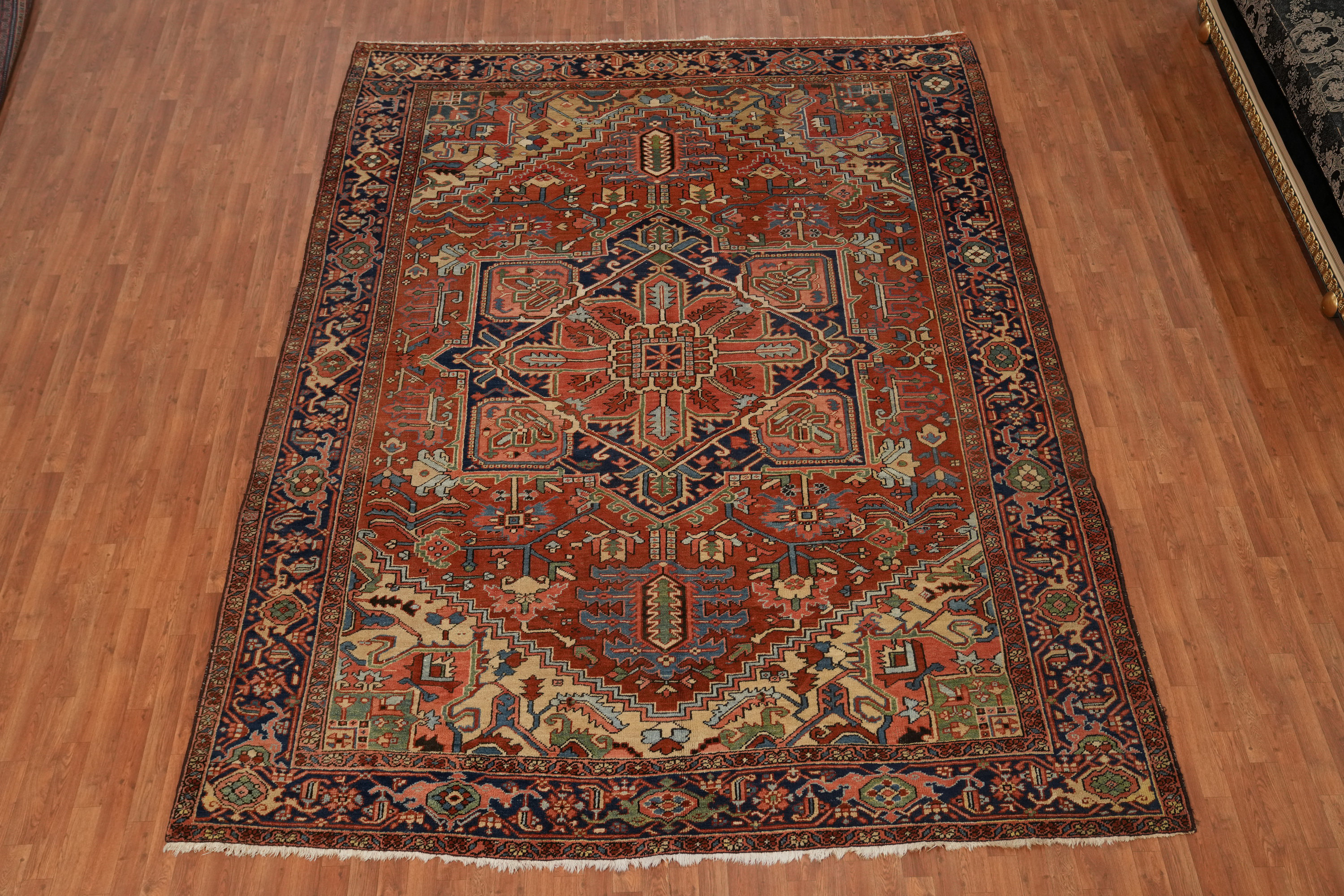 Rugsource Pre-1900 Vegetable Dye Traditional Area Rug 10x12 | Wayfair
