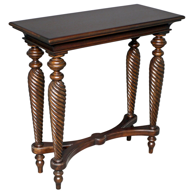 Design Toscano Hardwick Hall 35'' Solid Wood Console Table | Wayfair