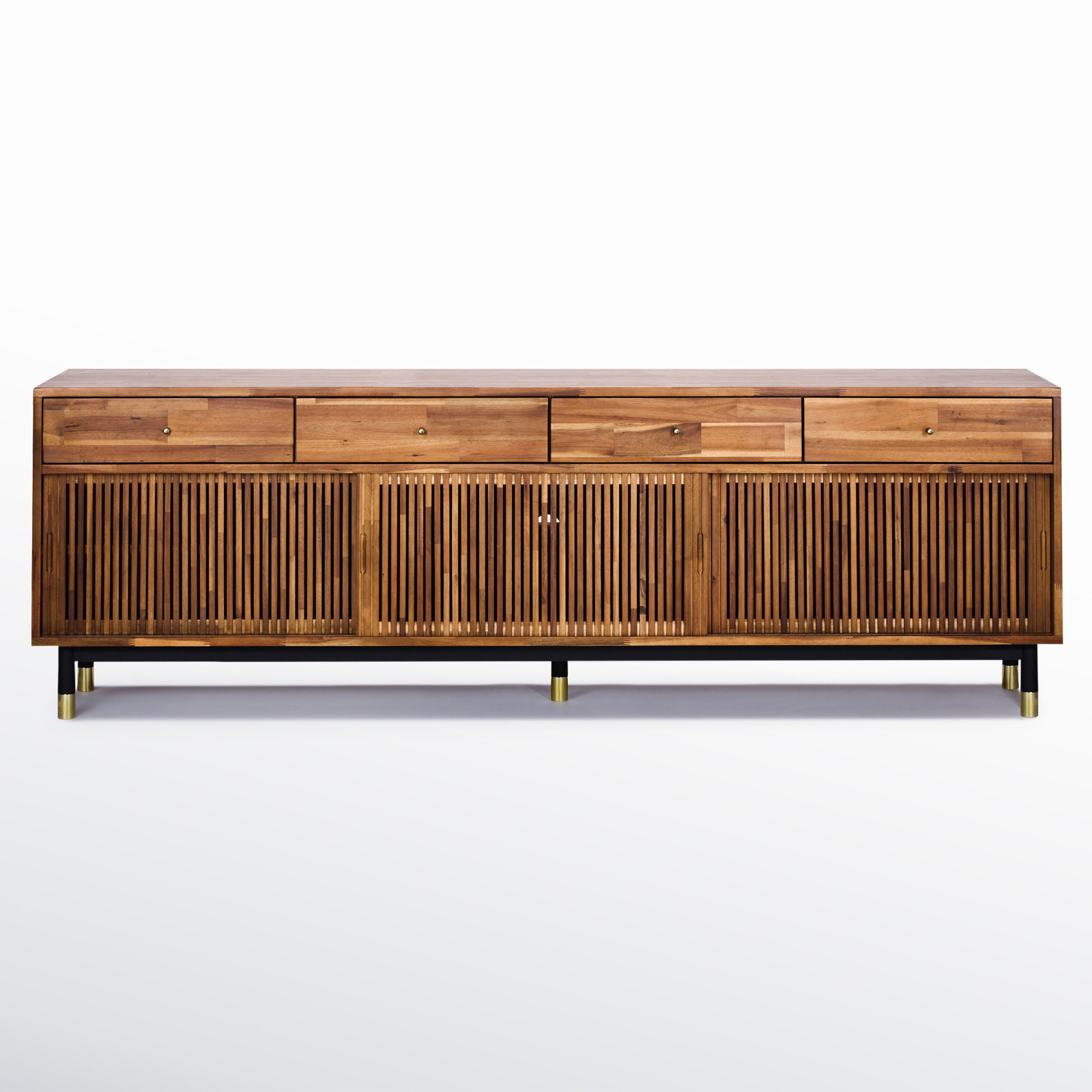 Scotty solid wood tv stand store