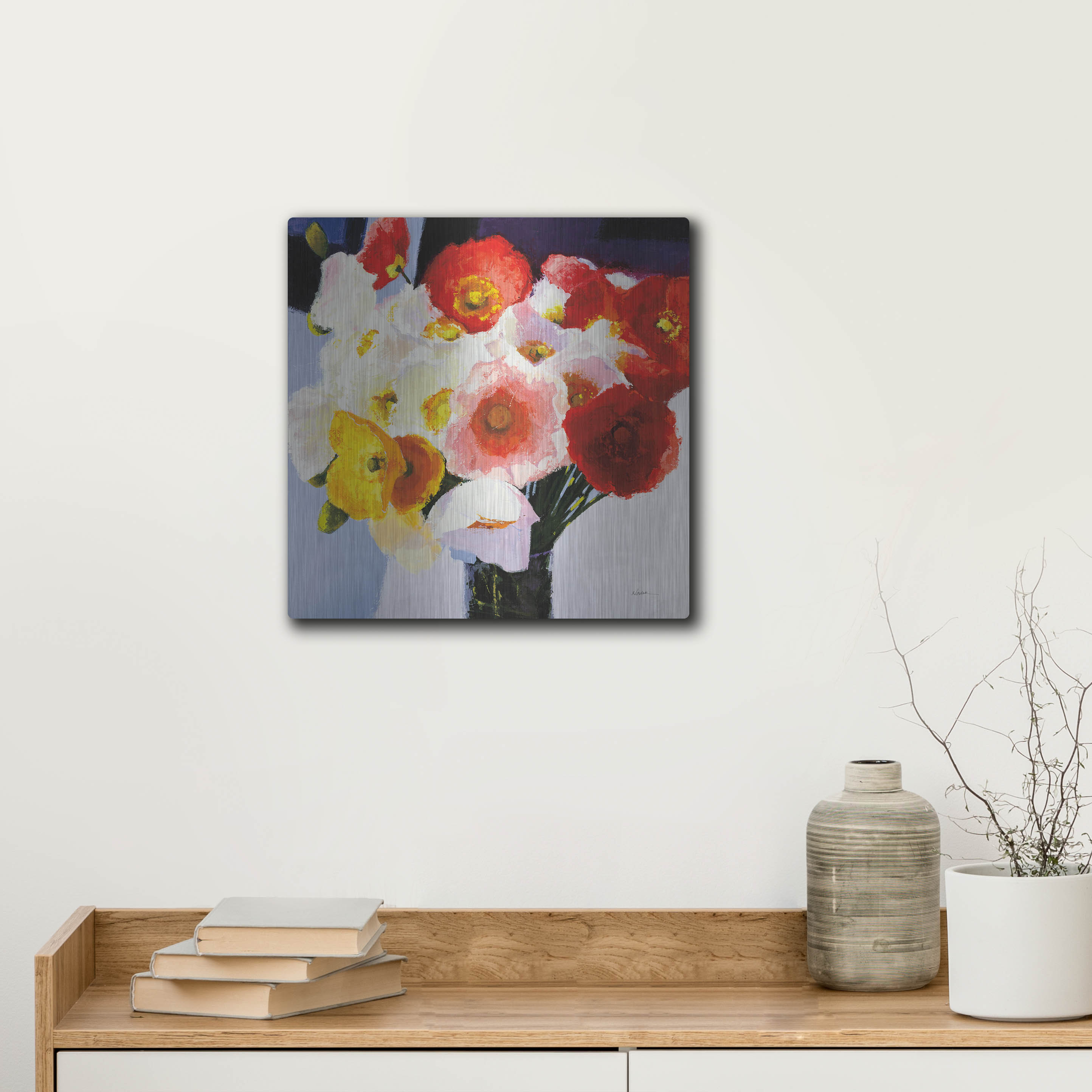 Winston Porter Shining' by Shirley Novak Metal Wall Art | Wayfair