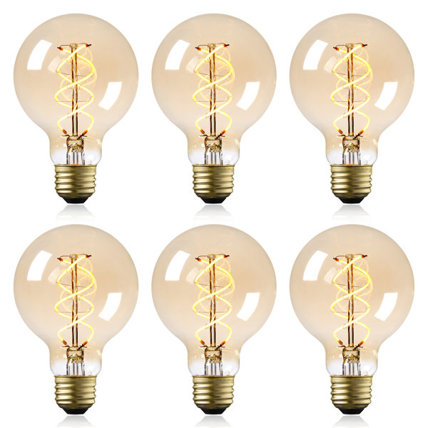 TORCHSTAR 4.5 Watt G25 E26/Medium (Standard) Dimmable 2000K Bulb | Wayfair