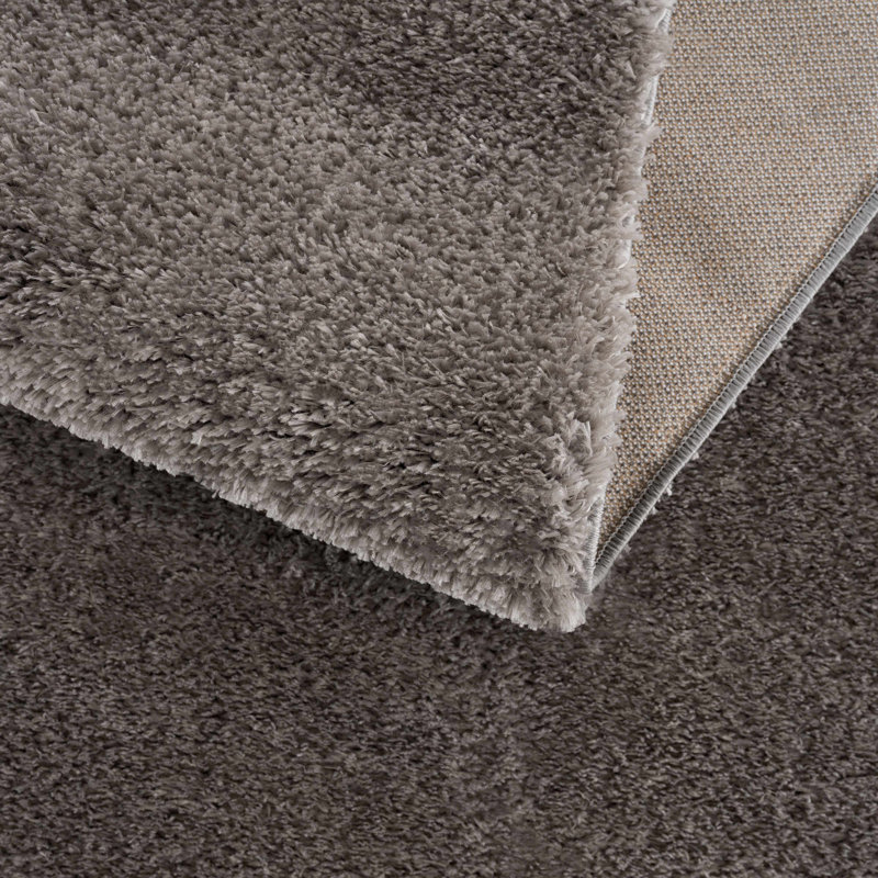 Mercer41 Fazli Performance Gray Plush Pile Area Rug & Reviews | Wayfair