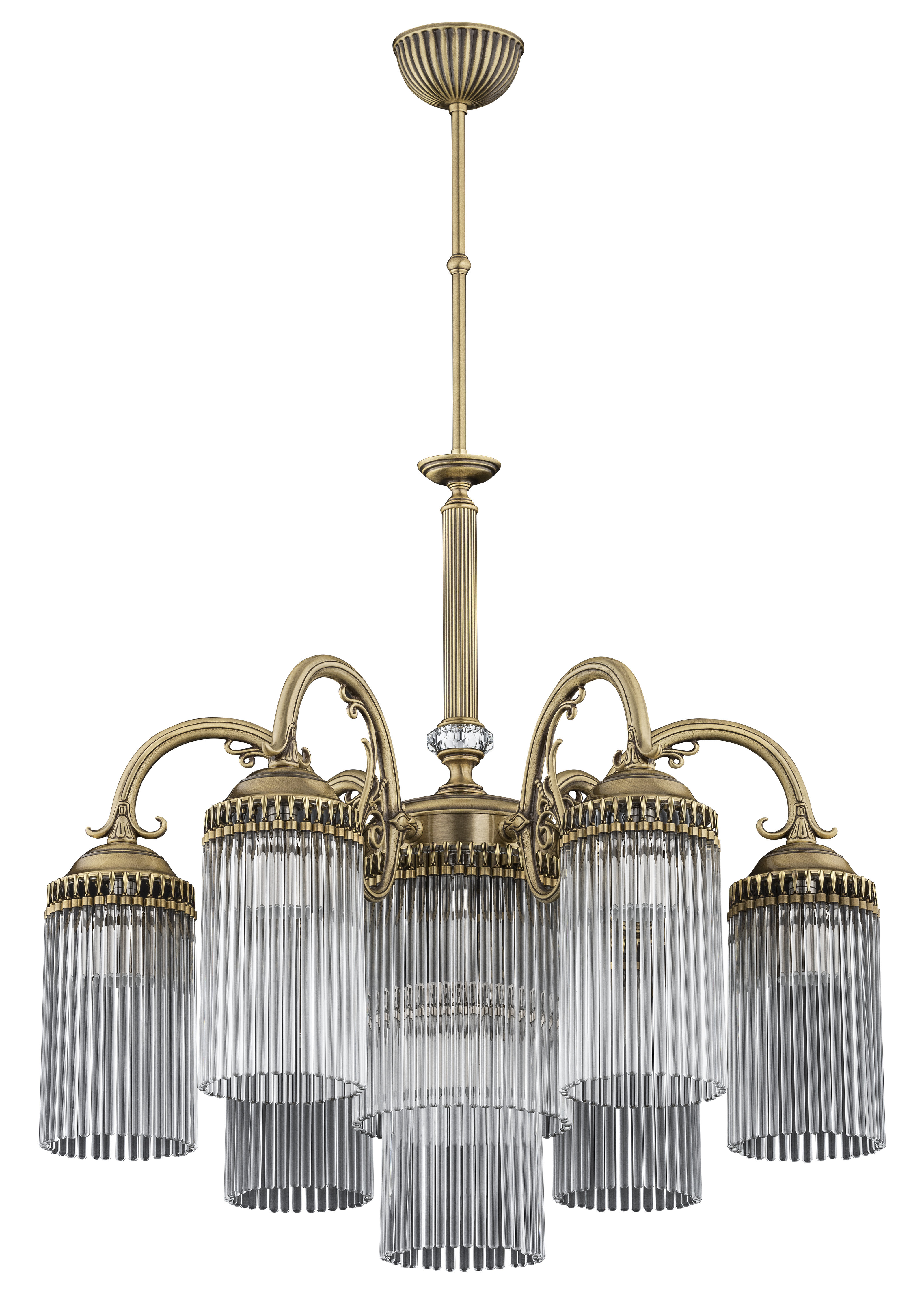 Rosdorf Park Jaynell 7 - Light Shaded Classic Chandelier | Wayfair