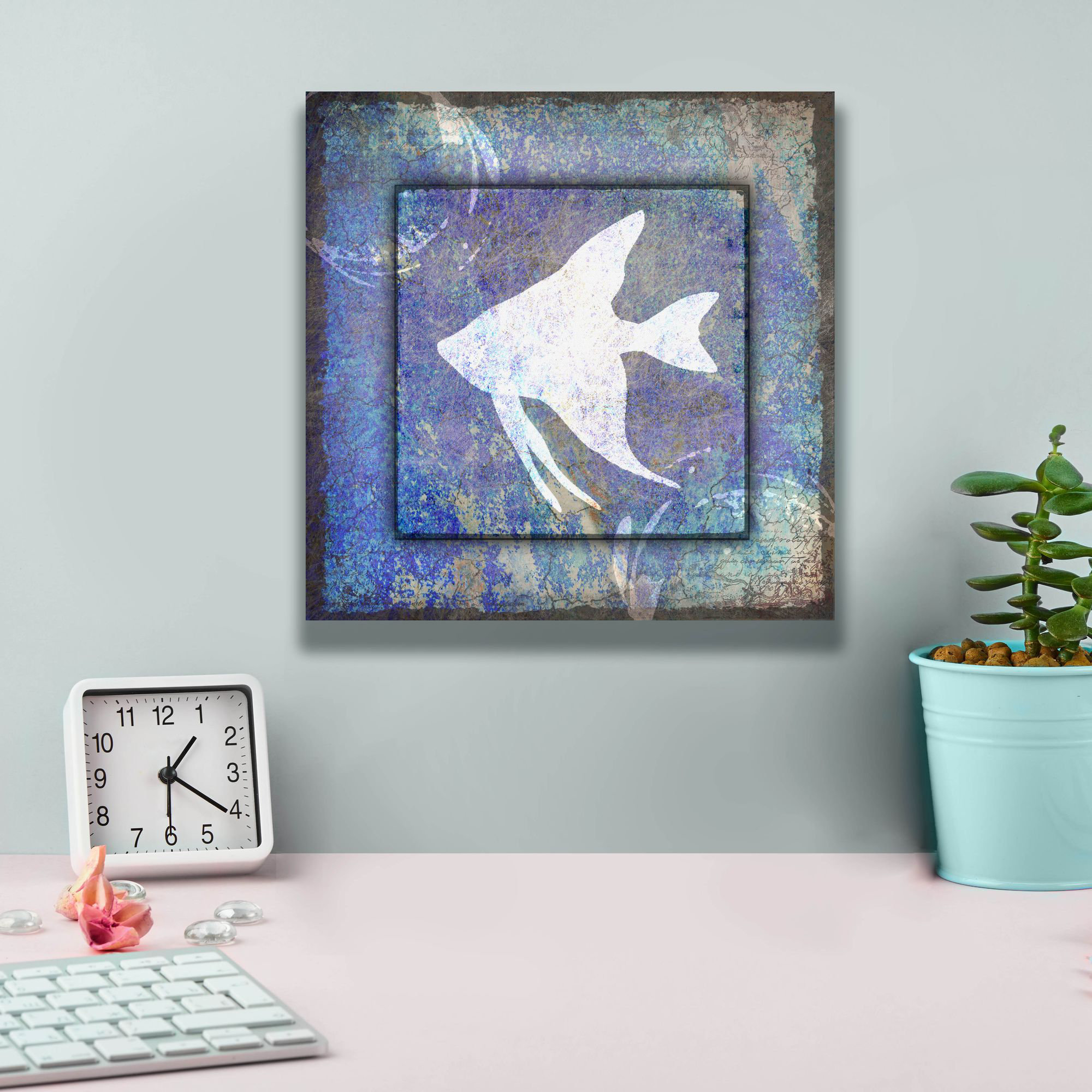 Dovecove Otsego Beach House Fish On Canvas by Lightbox Journal Print ...