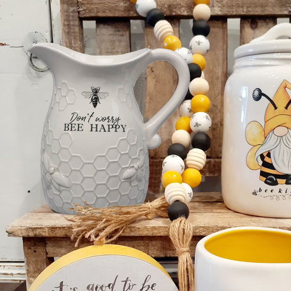 Rosalind Wheeler Bodkin Ceramic Modern Contemporary 49 Oz. Pitcher ...