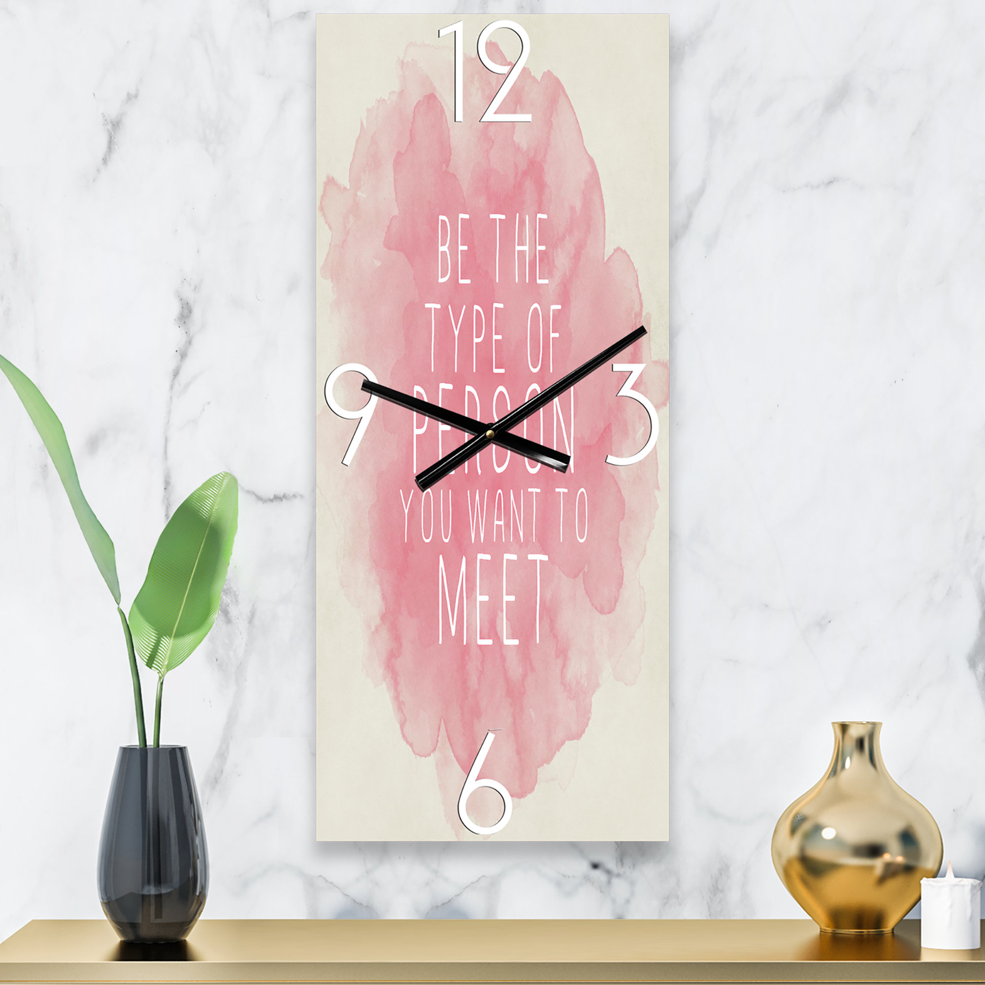 East Urban Home Nimah Wall Clock - Wayfair Canada