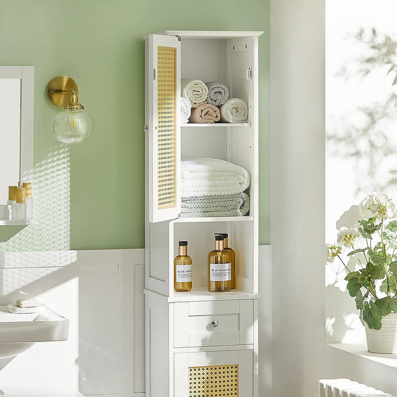 Bayou Breeze Bledar Freestanding Bathroom Cabinet | Wayfair