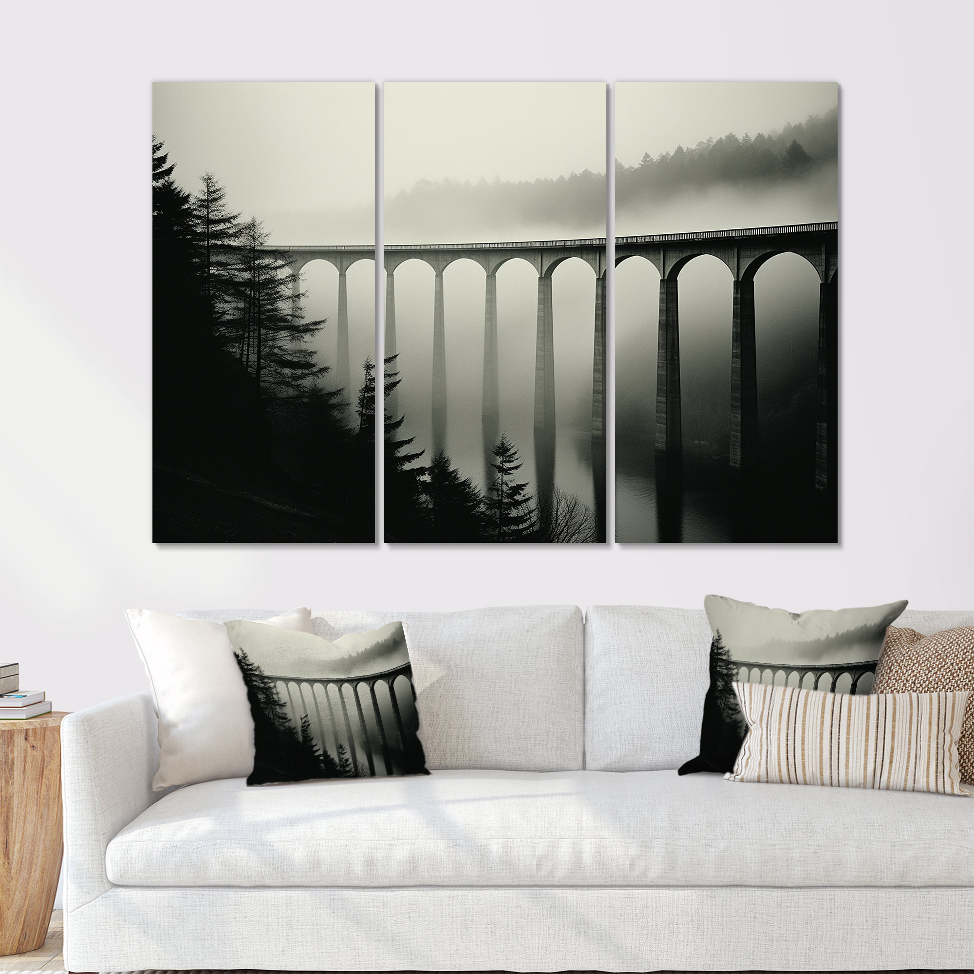 Latitude Run® Bridges Mimalism Scenery - Bridges Wall Decor Set | Wayfair