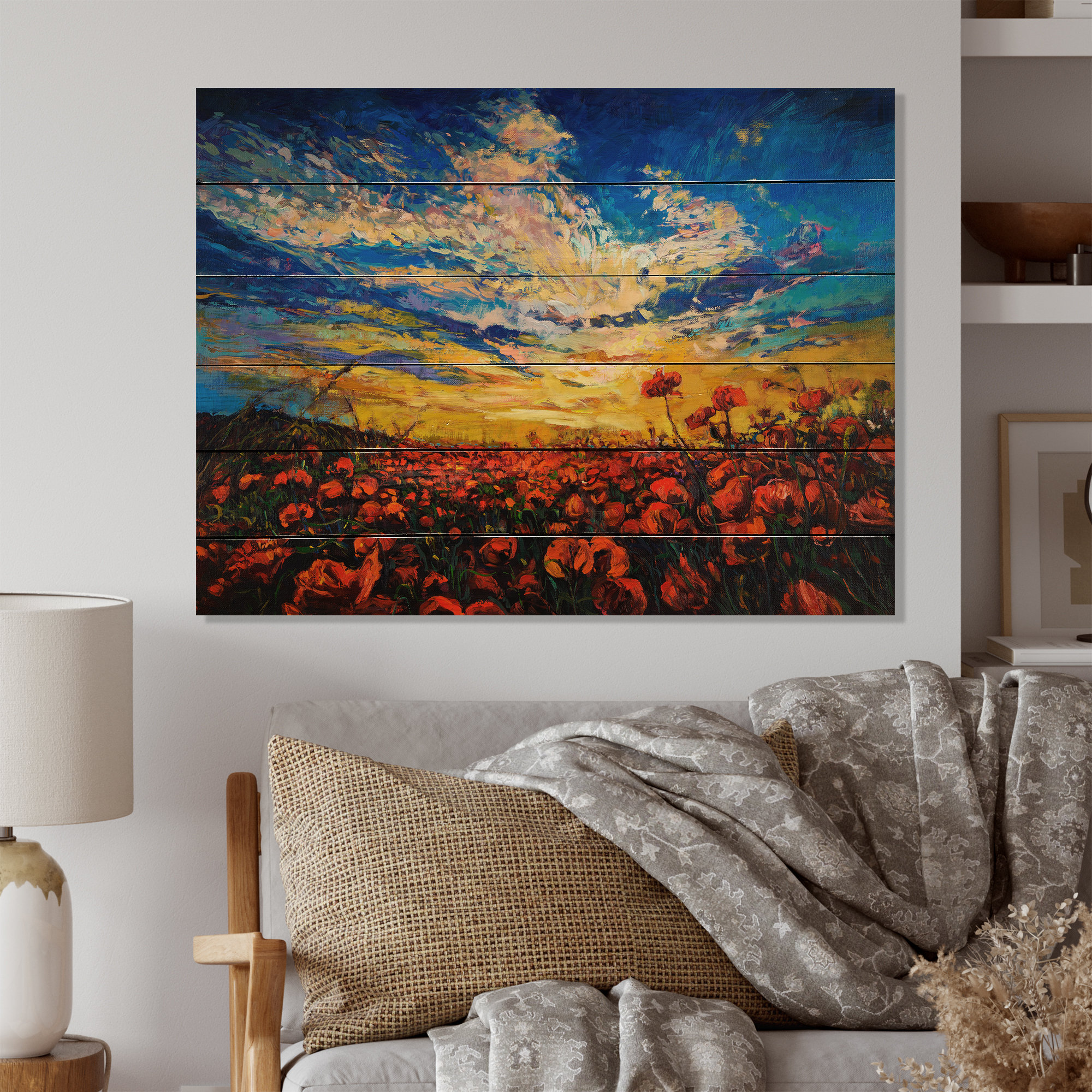 Winston Porter Red Poppy Fields IiRed Poppy Fields II - Traditional ...