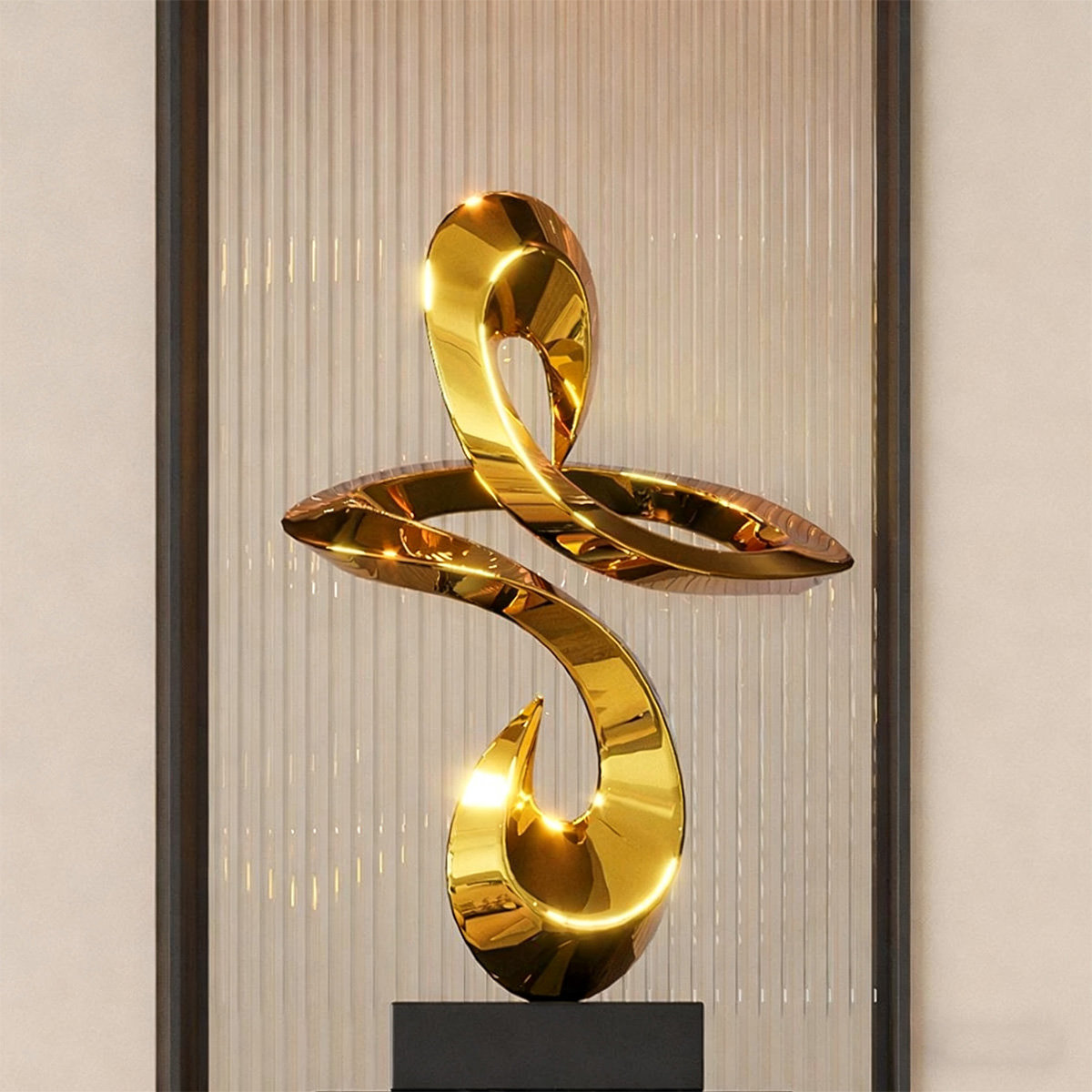 Orren Ellis Modern Steel Finial Decorative Object | Wayfair