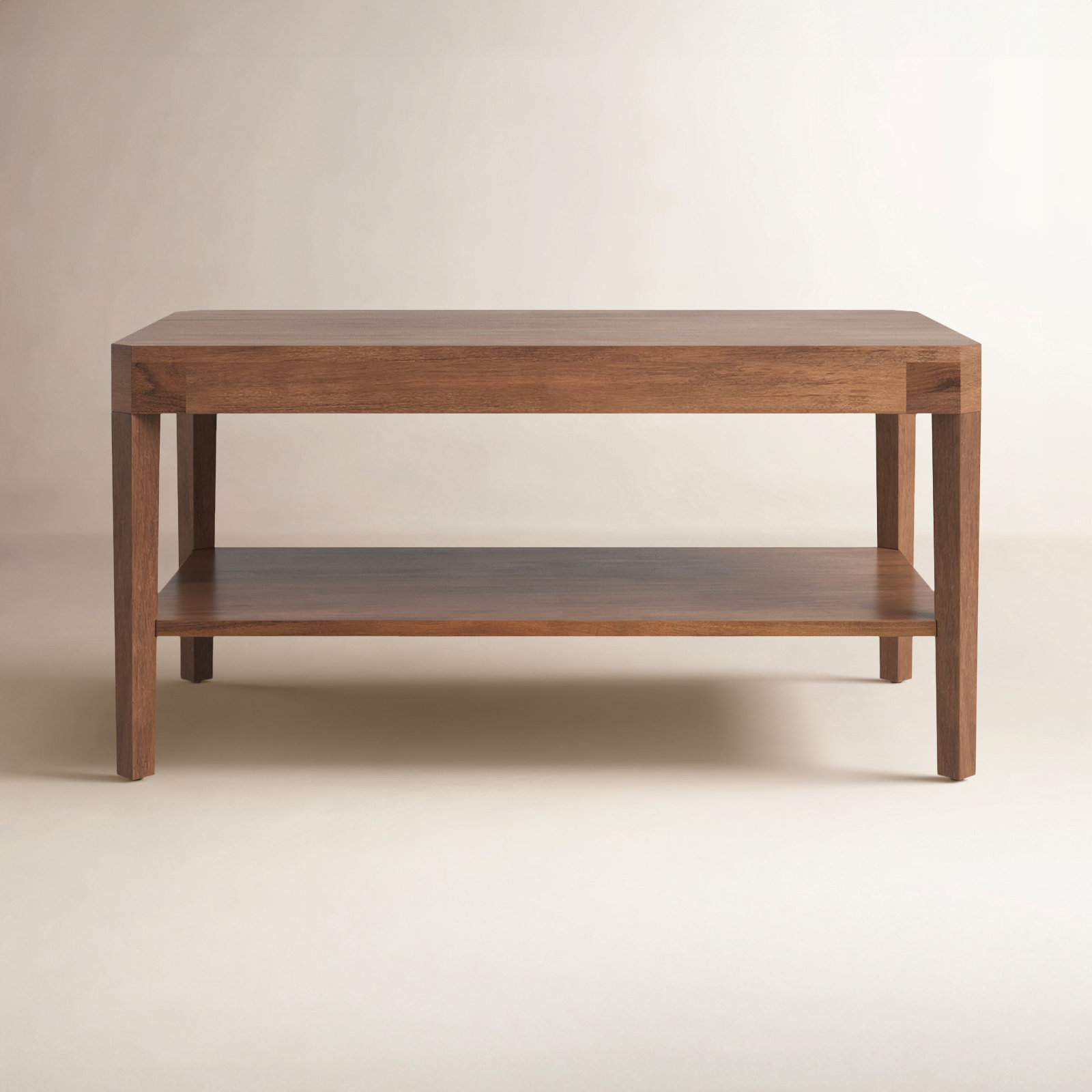 Birch Lane™ Ardentown Solid Wood Frame Coffee Table with Storage ...