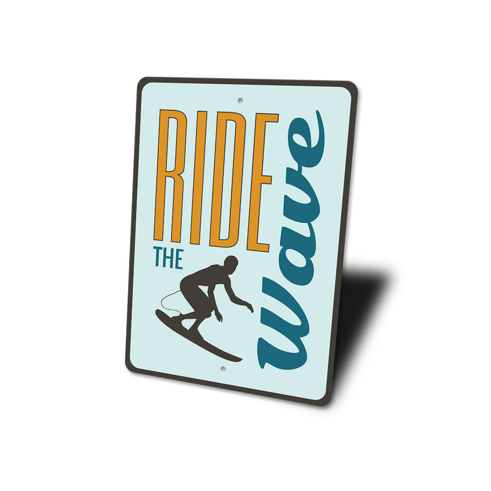 Lizton Sign Shop, Inc Ride The Wave Sign | Wayfair