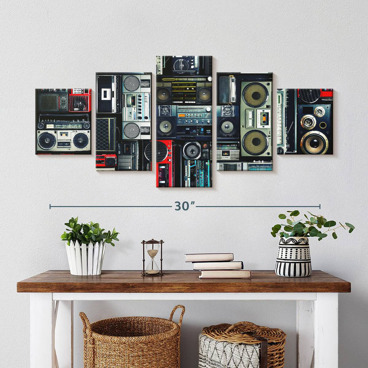 Latitude Run® Boombox Wall | Wayfair