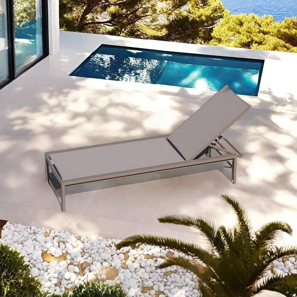 Hokku Designs Morejon Outdoor Aluminium Alloy Chaise Lounge | Wayfair