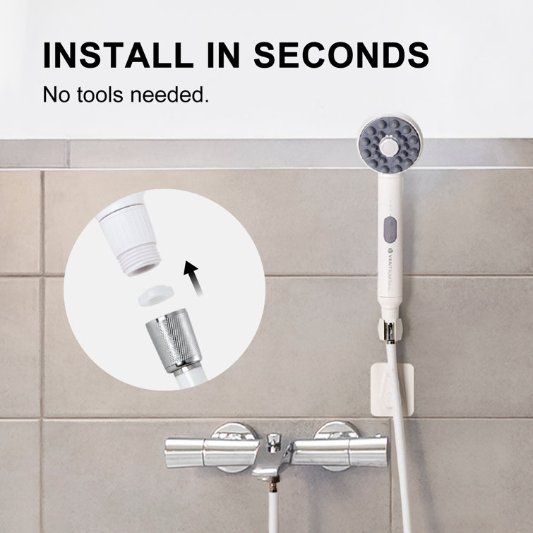 Ventray Home Massage/Jet Adjustable Shower Head - Wayfair Canada