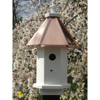 Post Mounted Bird Houses You'll Love | Wayfair
