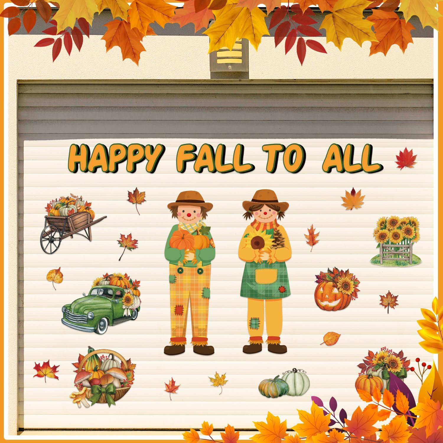 Ophelia & Co. 24PCS Fall Garage Door Magnets Happy Fall To All Magnets ...