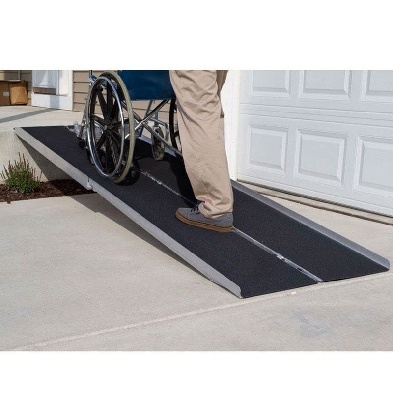 iYofe Non Skid Wheelchair Ramp, Threshold Ramp With An Applied Slip ...
