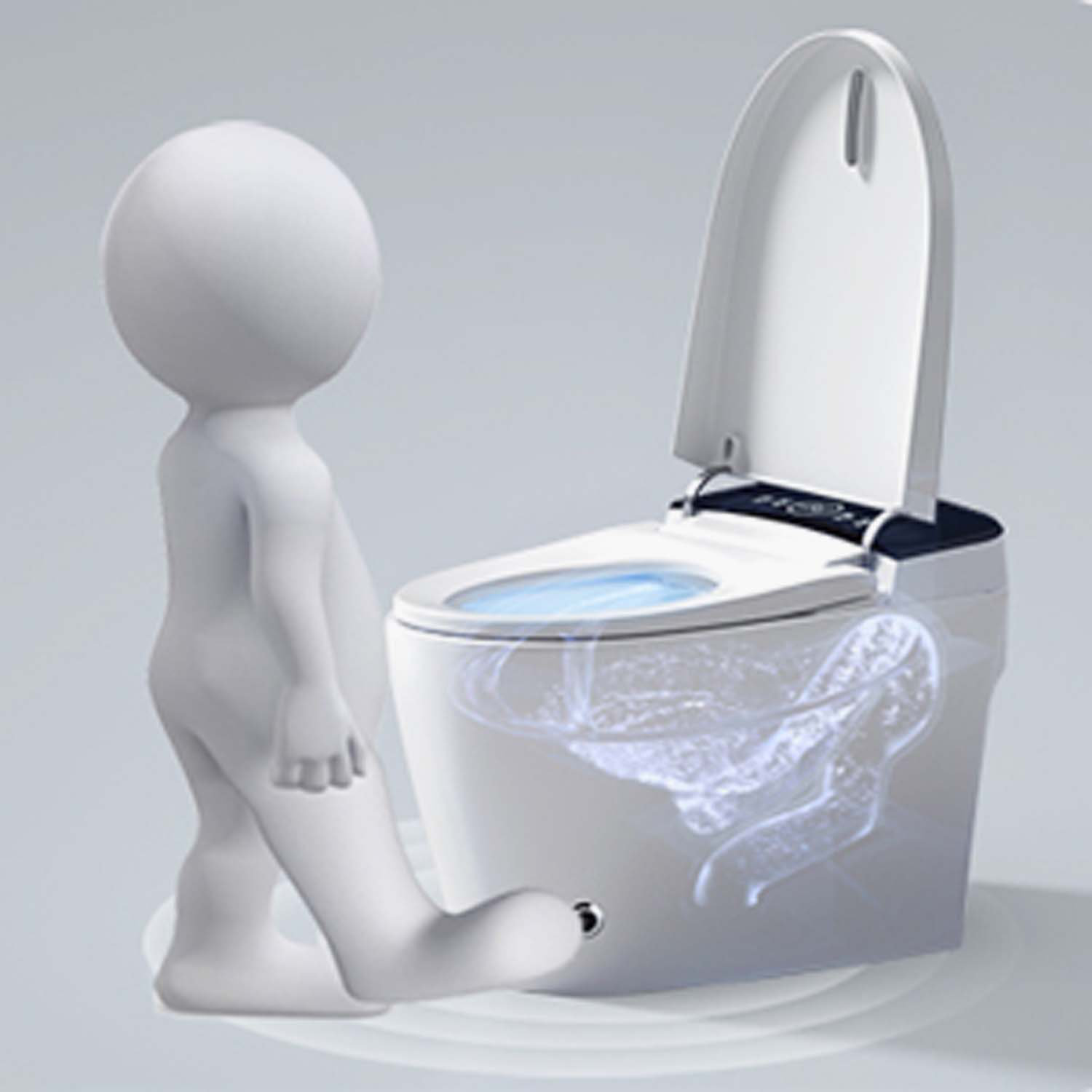 Beyong 1.28 GPF Elongated One-Piece Toilet | Wayfair