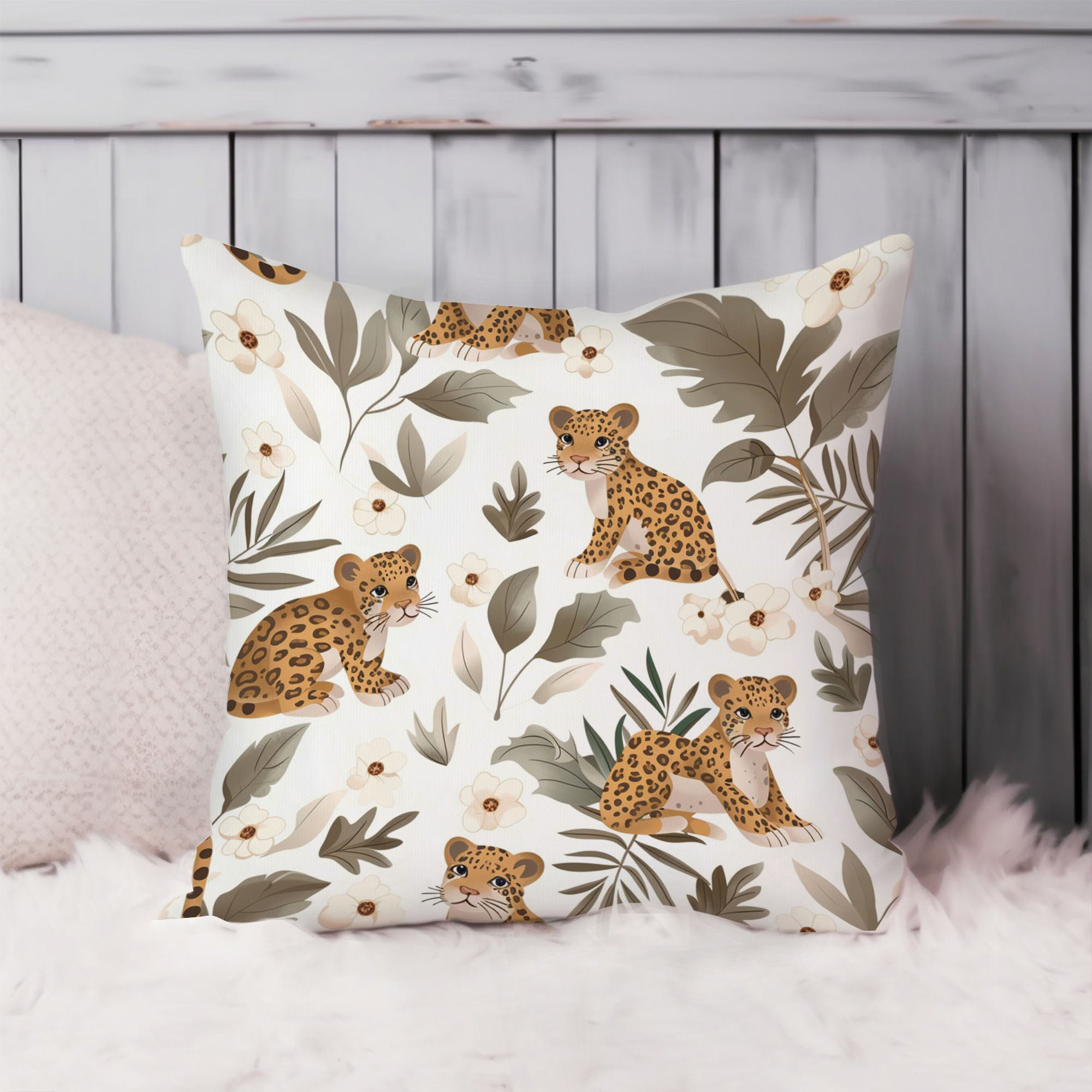 Ethan Taylor Animals Leopard Pattern Kids Room Children's Art Leopard ...