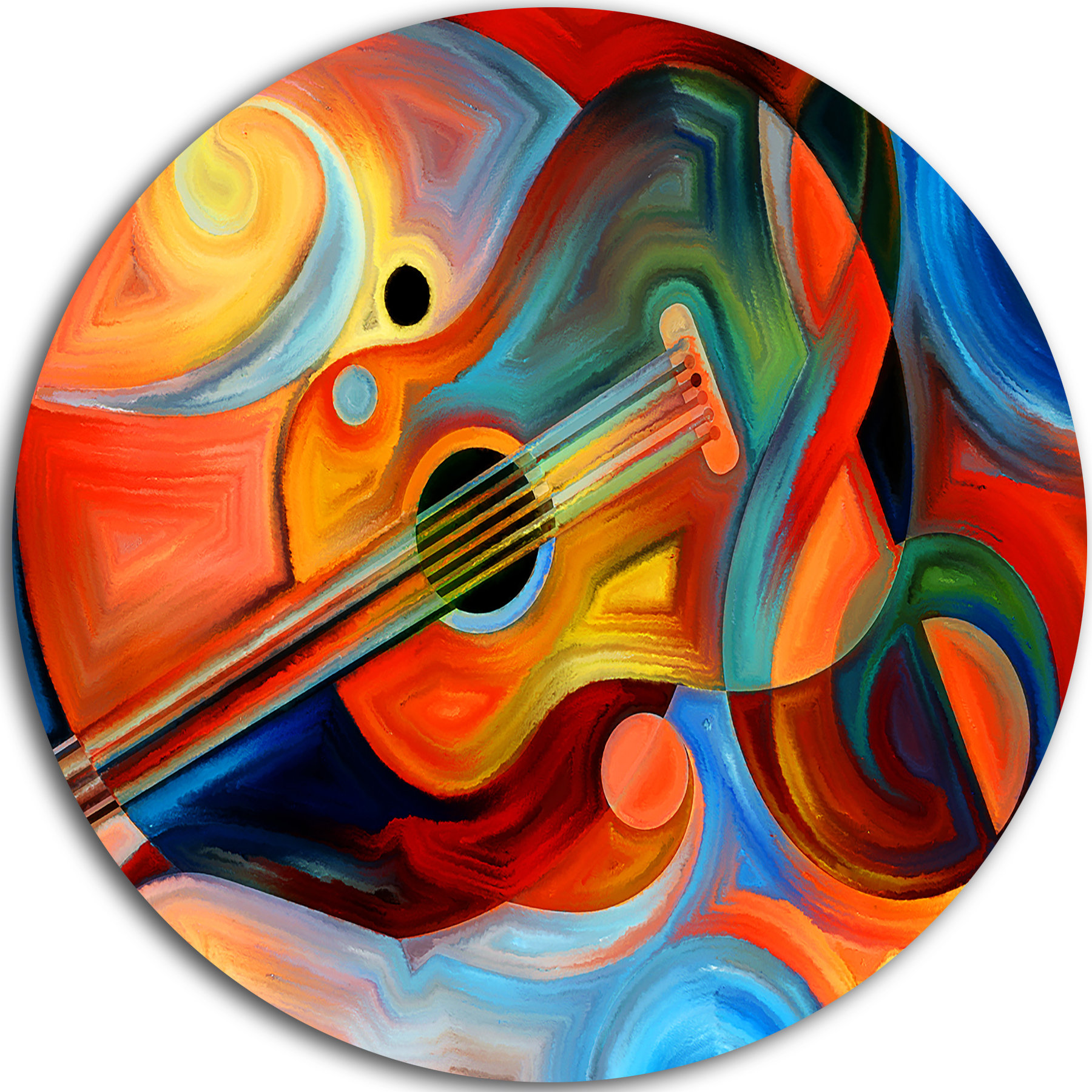 World Menagerie 'Music and Rhythm' Graphic Art Print on Metal & Reviews ...