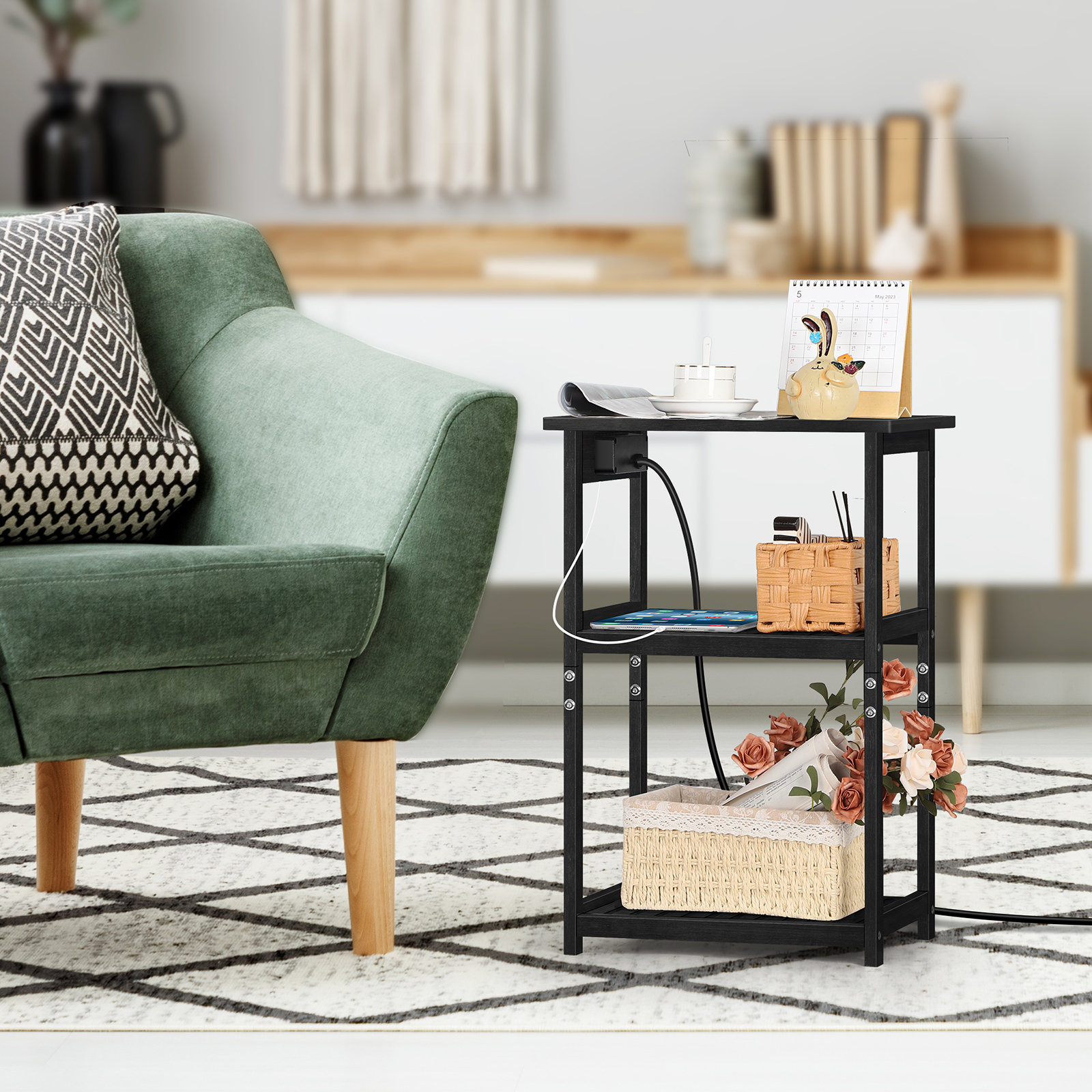 Ebern Designs Daneeka End Table | Wayfair