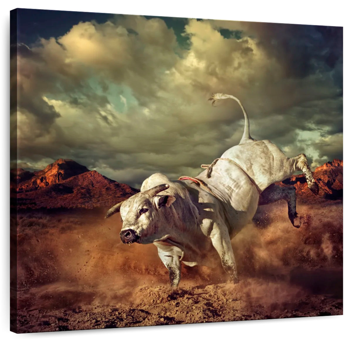 Ebern Designs Crowle Bucking Bull - Wayfair Canada