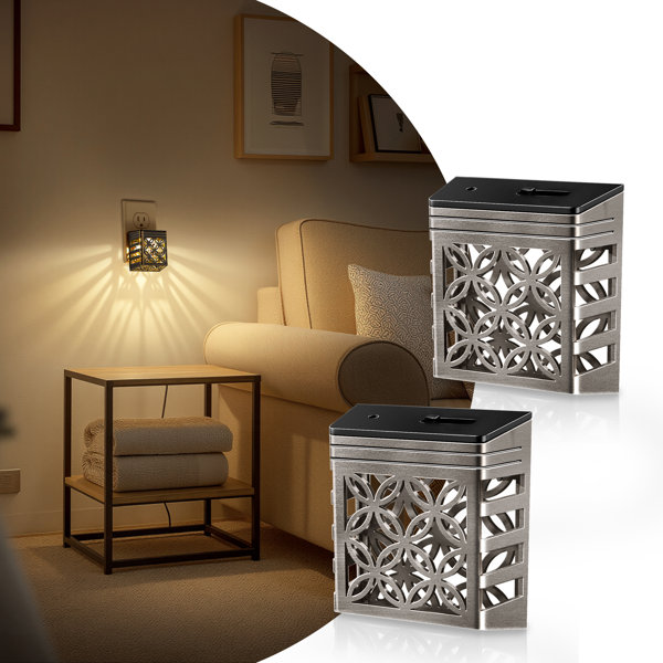 woxeon Novelty Night Lights Dusk To Dawn, 3000K Dimmable Mini Wall ...