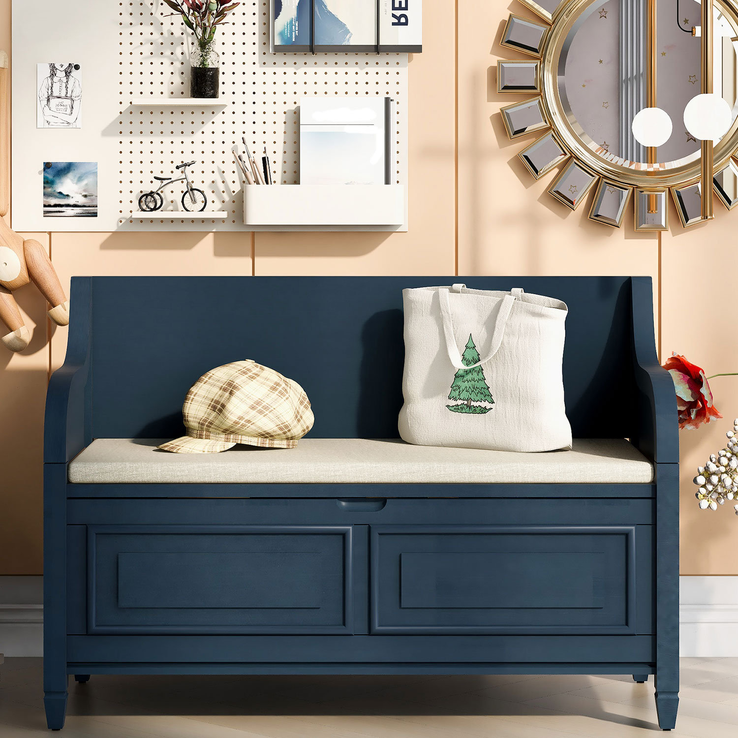 Canora Grey Riess Storage Bench | Wayfair