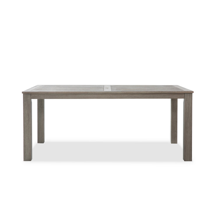 Birch Lane™Gemma Solid Eucalyptus Wood Outdoor Dining Table | Wayfair