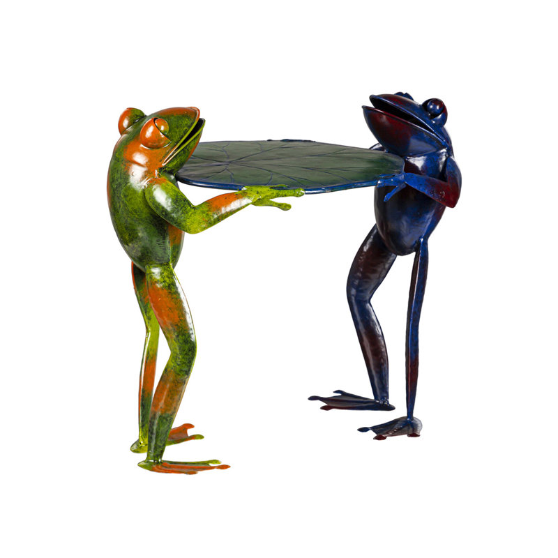 The Twillery Co.® Meigs Frog Iron Indoor/Outdoor Side Table & Reviews ...