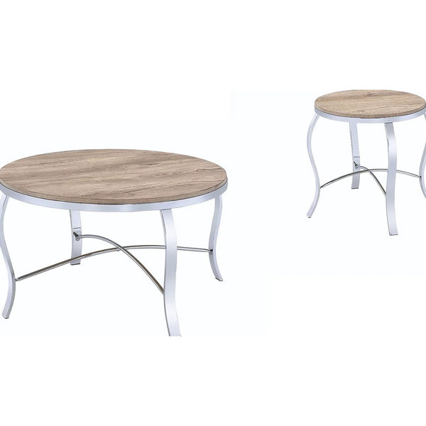 Lipoton Round Coffee Table Round Living Room Table Modern Coffee Table ...