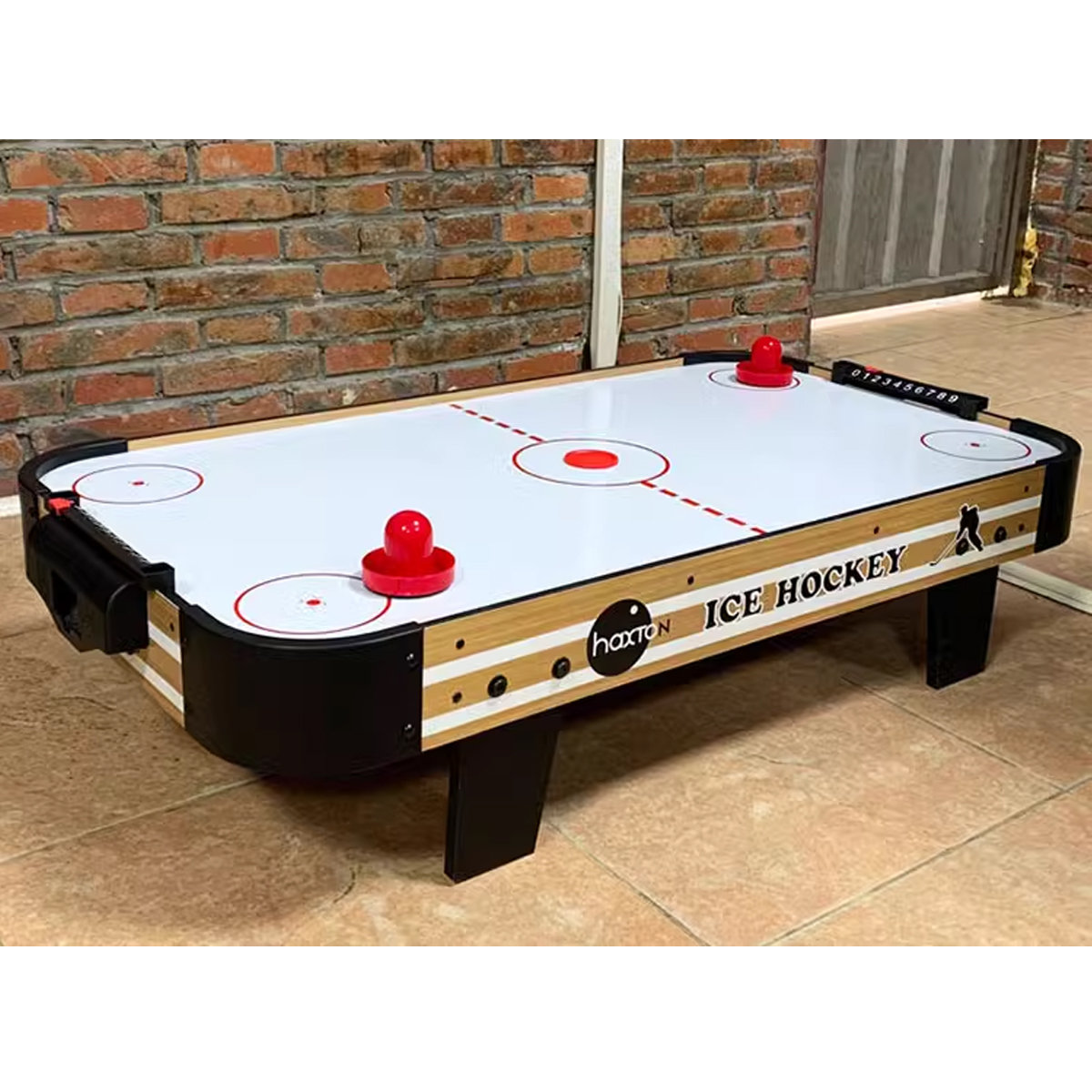 Feel High Pillows 35.83"Manufactured Wood Round Air Hockey Tables | Wayfair