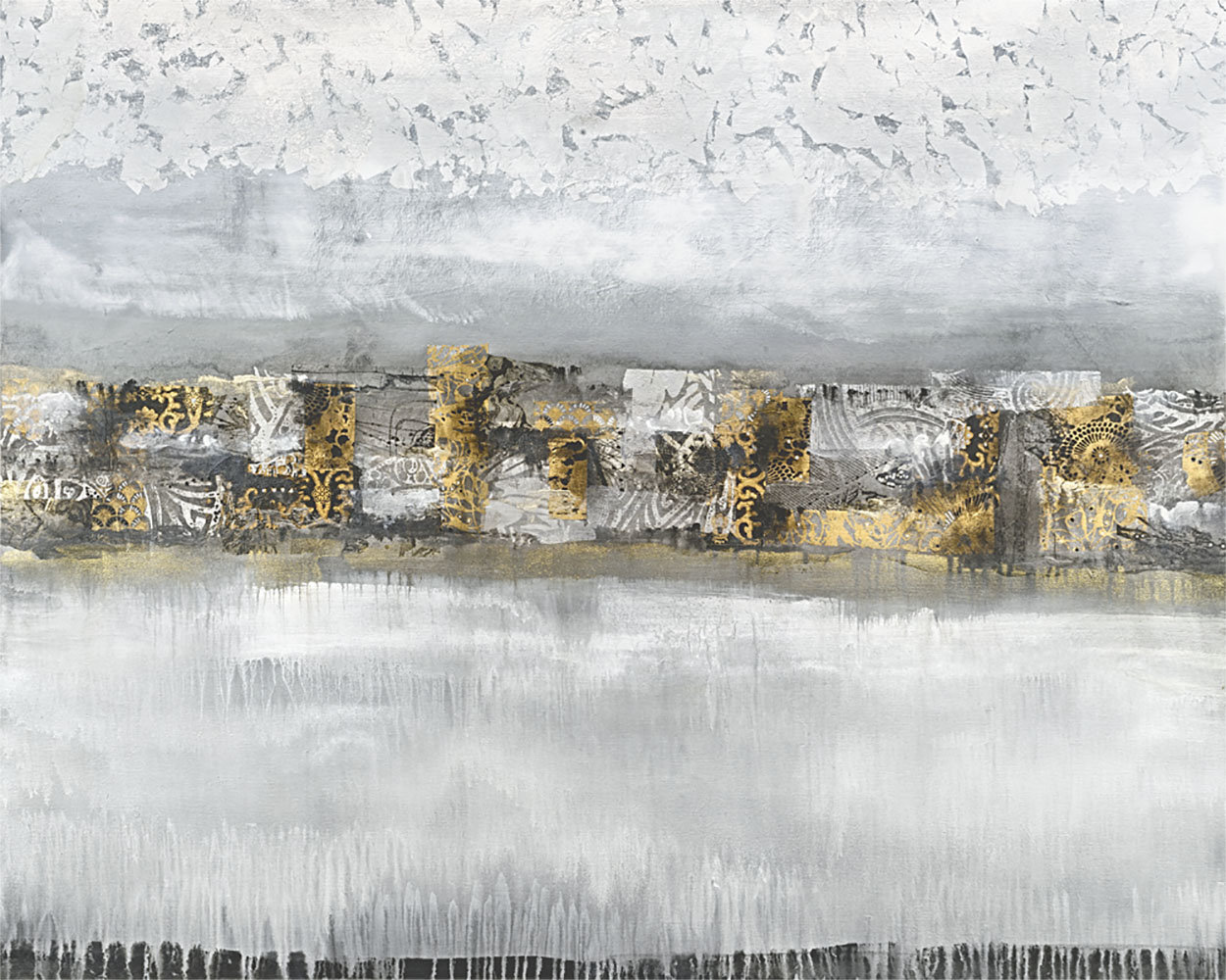 JHR Art Linear Filagree by Jennifer Hollack Raboin - Painting on Canvas ...