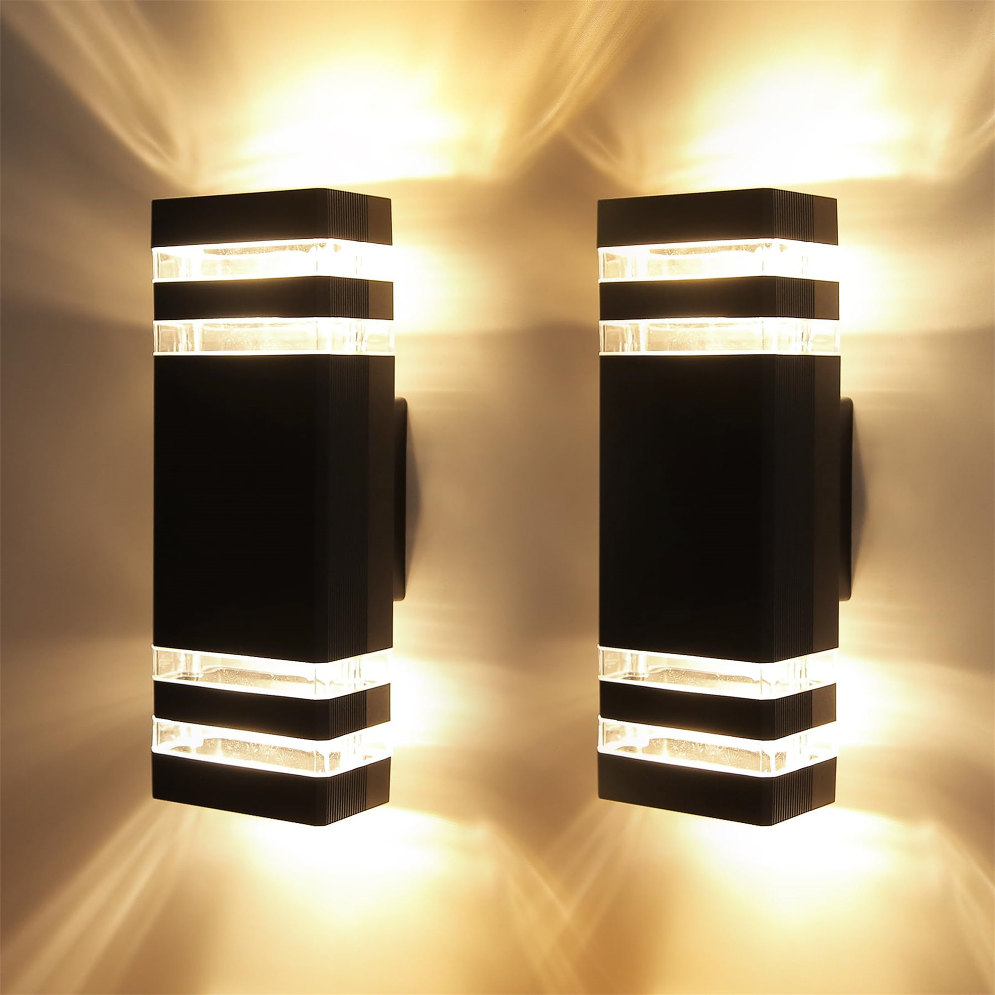 Rosalind Wheeler LED Wall Light, Outdoor Wall Lights | Wayfair.co.uk