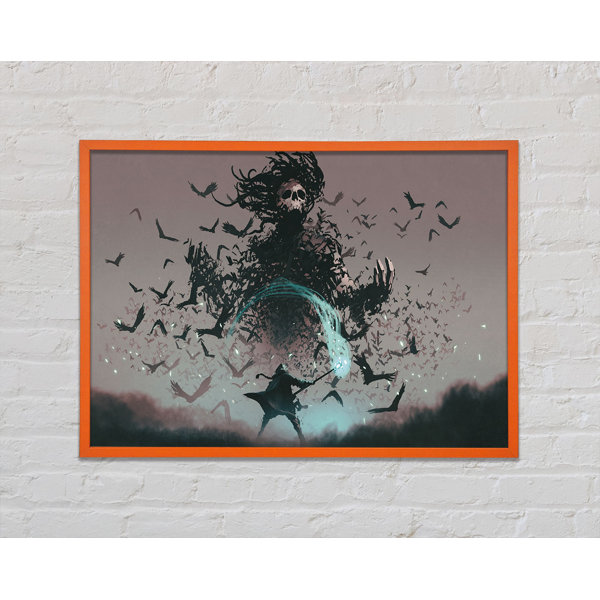 Happy Larry The Crow Devil - Single Picture Frame Art Prints | Wayfair ...